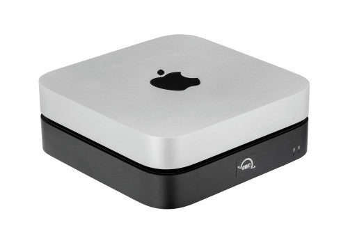 OWC miniStack STX – Thunderbolt 4 Storage Enclosure & Hub (Black/Silver ...