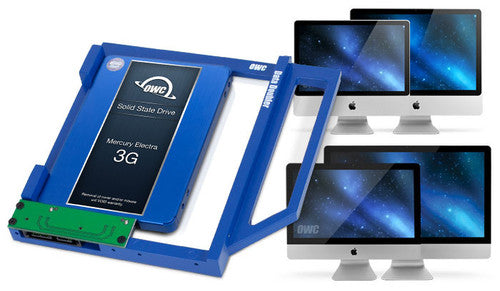 OWC Data Doubler Optical Bay Hard Drive/SSD Mounting Solution for iMac ...