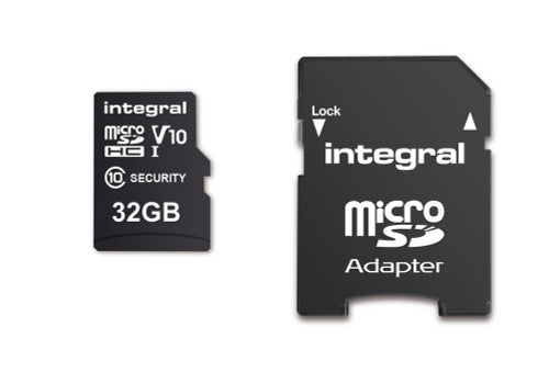 Integral Micro SD Card UHS-1 U3 V30 with adapter – Flexx International Ltd